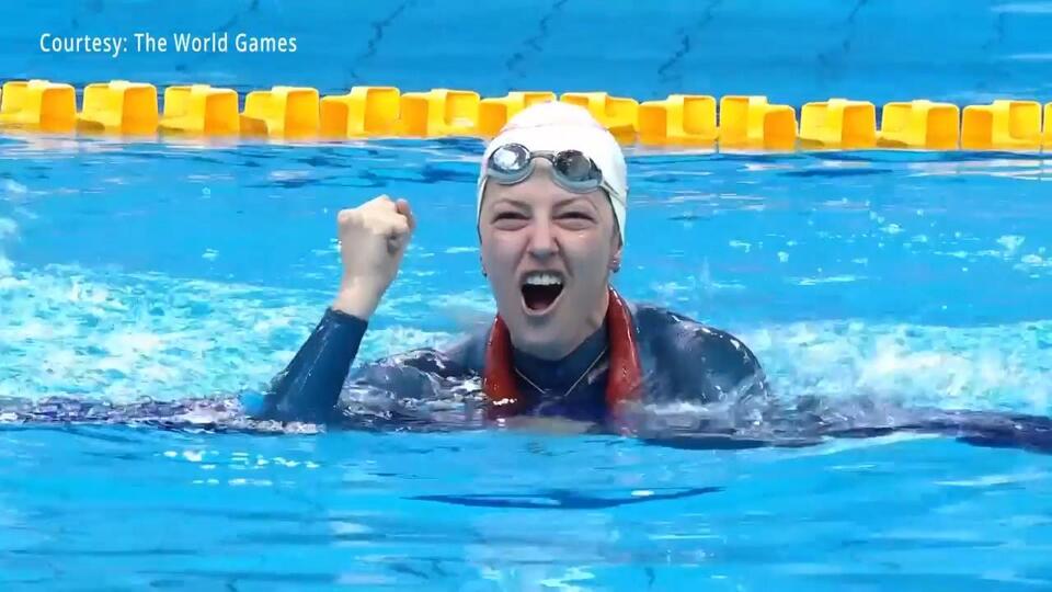 Poland's Julia Kozerska breaks own freediving world record, Taiwan win ...