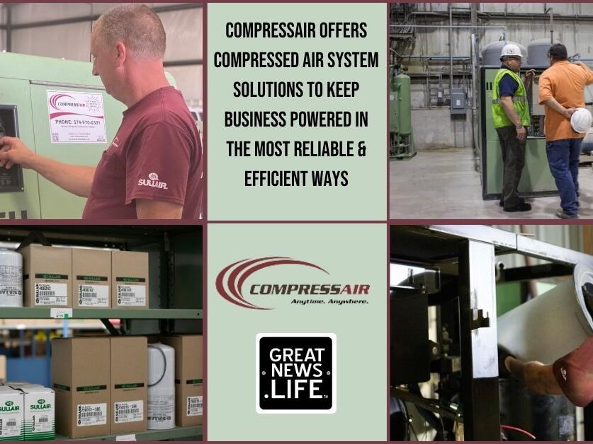 CompressAir offers compressed air system solutions to keep business ...