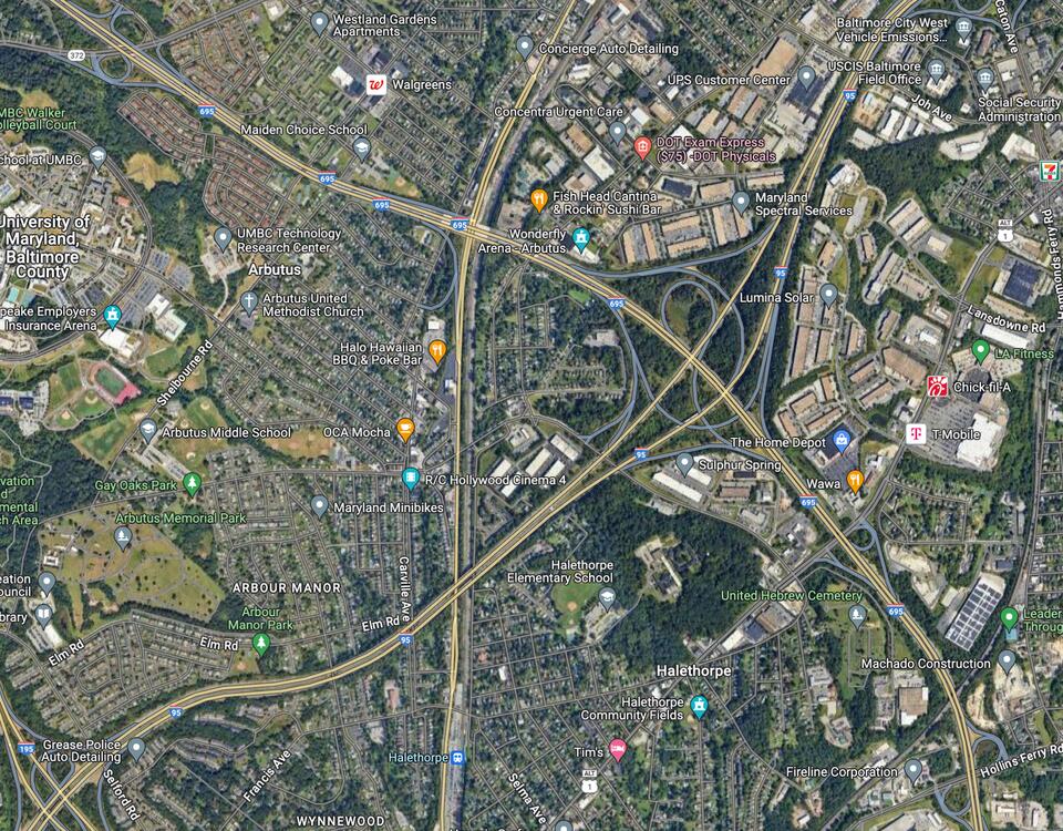 Overnight Triple Lane Closure Planned On I-95 At I-695 Interchange In ...