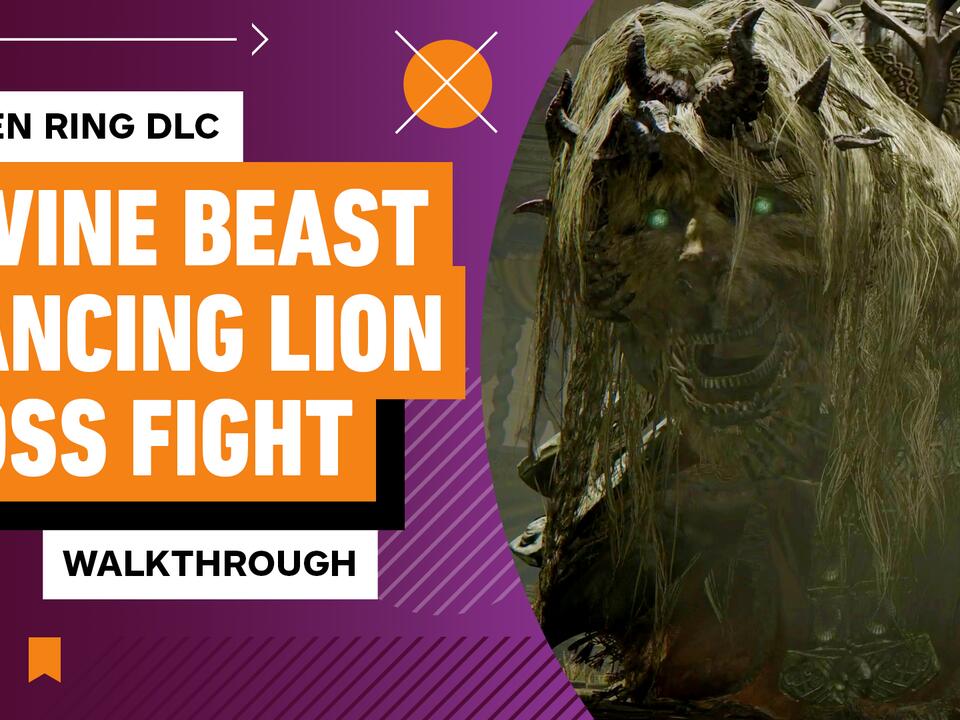 Elden Ring DLC Gameplay Walkthrough - Divine Beast Dancing Lion Boss ...