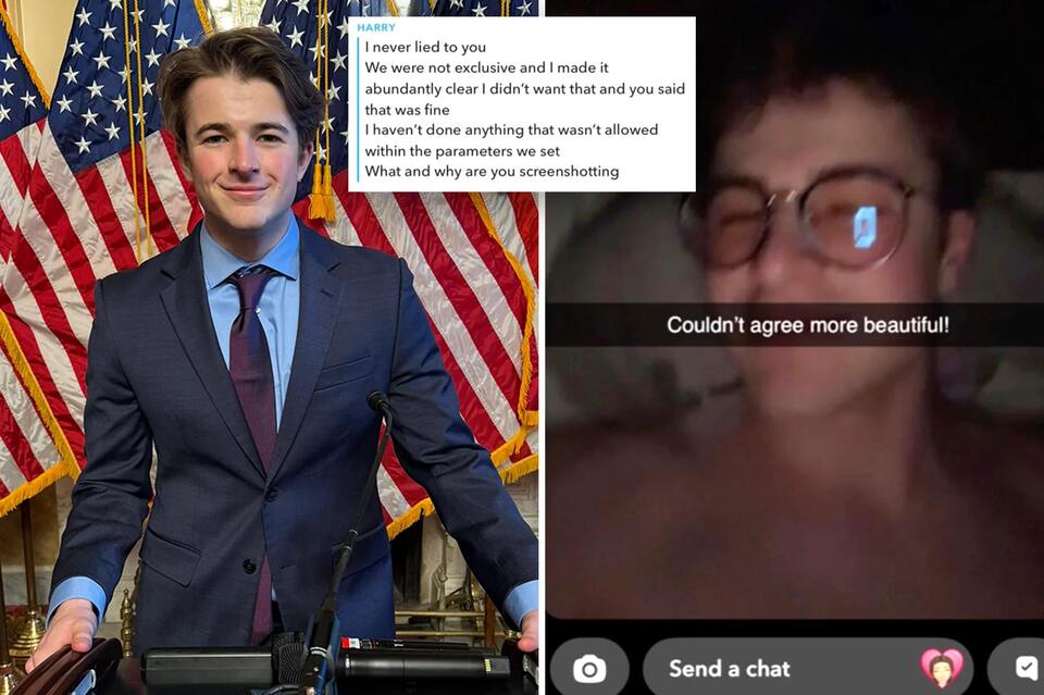 The DNC’s favorite TikTokker Harry Sisson is accused of lying to women to get them to send nudes ...