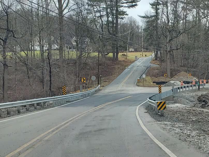 Warren County road reopens after bridge washed out in last July’s flood