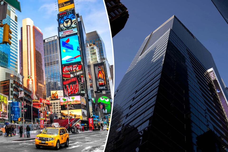 One of the most recognized office buildings in Times Square will soon ...