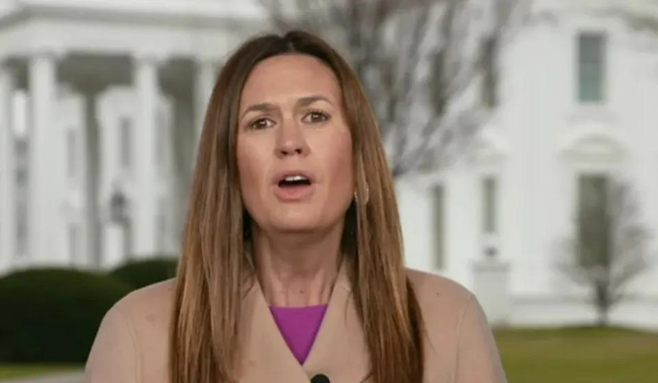 Sarah Huckabee Sanders debuts stunning new look as viewers call her the ...