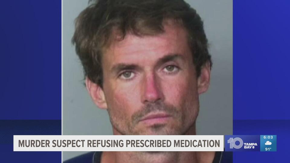 Double murder suspect refusing to take prescribed medication behind ...