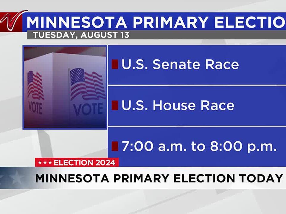 4PM Update: Minnesota Primary Election Today