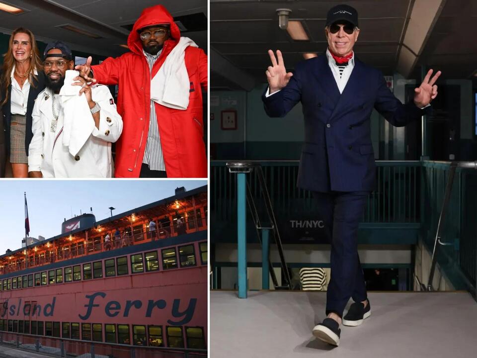 Tommy Hilfiger’s fashion show aboard the Staten Island Ferry had Wu ...