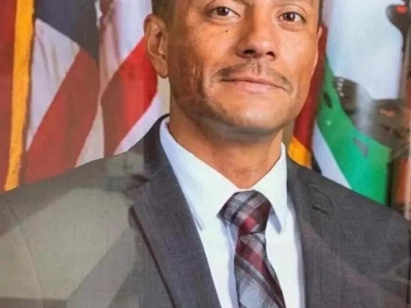 Prosecutor presents evidence at crime scene in killing of CDCR counselor