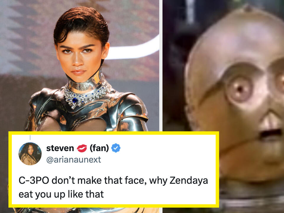 The Funniest Tweets About Zendaya's Jaw-Dropping Robot Suit