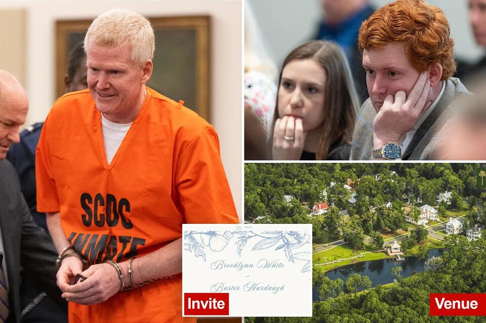 Alex Murdaugh’s son Buster marries fiancée Brooklynn White in South Carolina wedding — 4 years ...