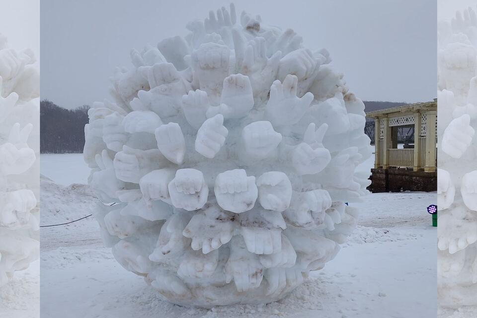 Broken Rules Causes Team USA Snow Sculpture To Come Down - NewsBreak