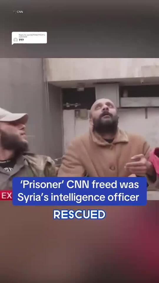 Replying to An image of the Syrian 'prisoner' who was discovered locked ...