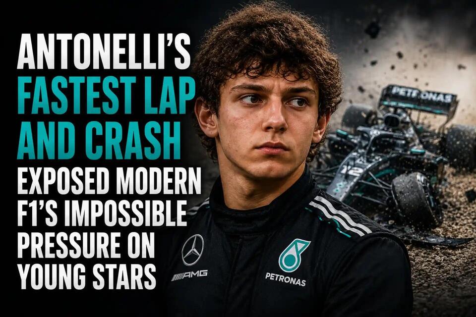 Formula 1: Antonelli’s fastest lap and crash exposed modern F1’s ...