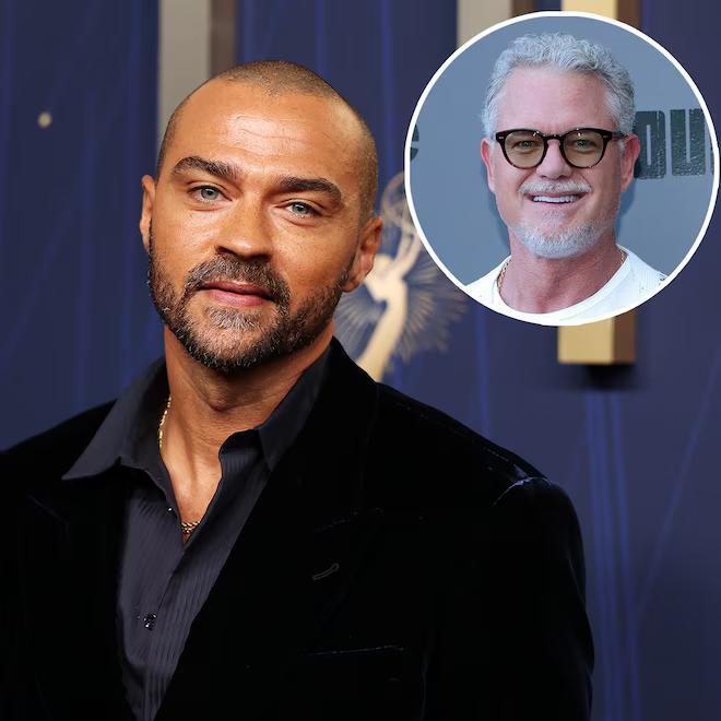 Jesse Williams Details Bond With “Brother” Eric Dane at Emmys 2025 - NewsBreak
