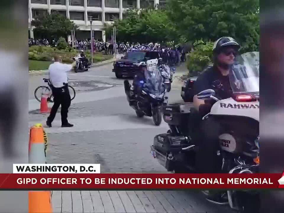 Officer Christopher Marcello’s name placed on National Police Memorial Wall
