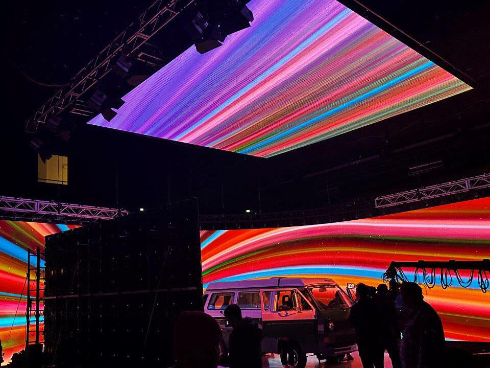 Planar Powers Virtual Production Studio with LED Displays