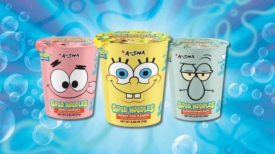 A-Sha Foods Release 'SpongeBob SquarePants’ Ramen - NewsBreak