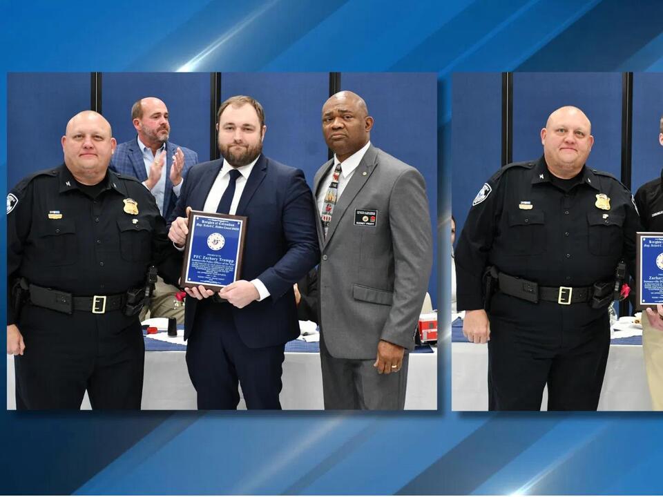 Summerville police recognize 2023 officer and dispatcher of the year