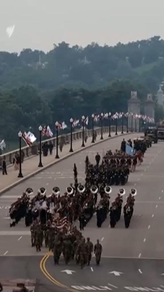 President Donald Trump's long-sought military parade rolled through the ...