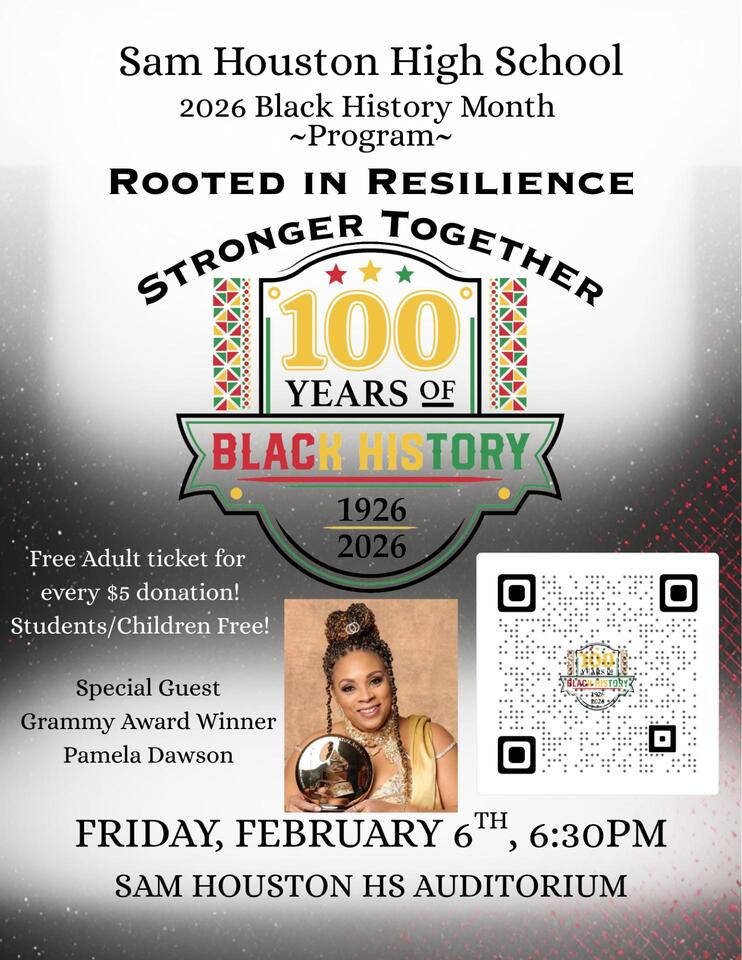 Sam Houston and Arlington High Schools to celebrate Black History Month ...