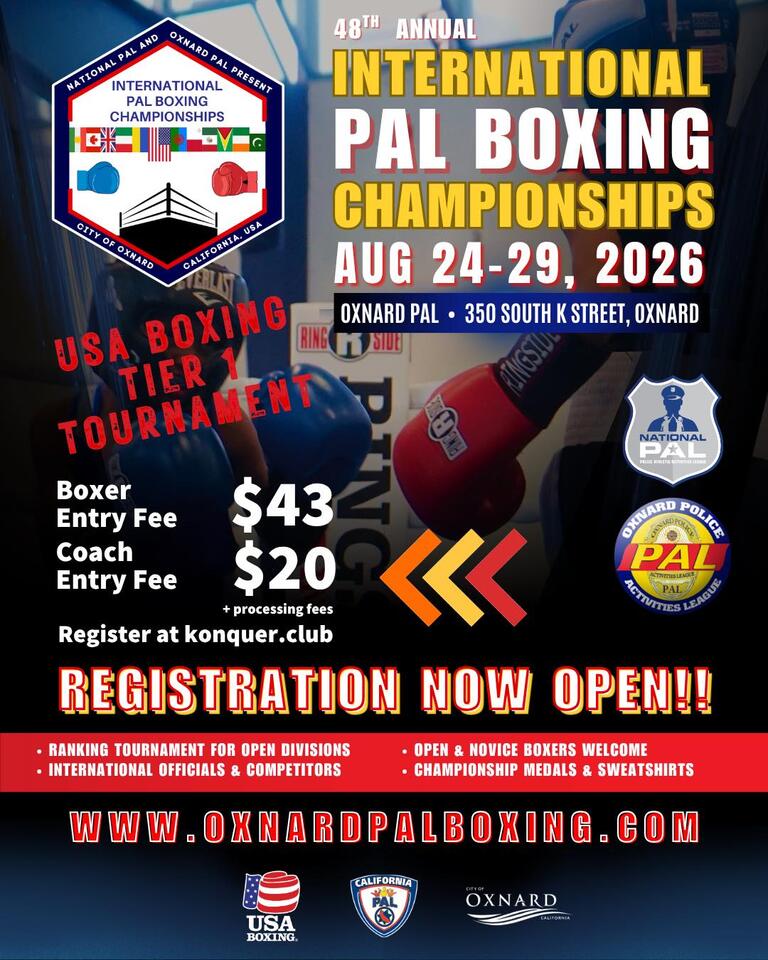Registration Open for 2026 PAL Boxing Tournament - NewsBreak