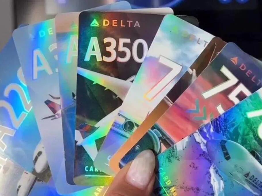 You can get airplane trading cards for free on some flights — pilots ...