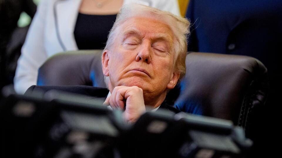 Confused Trump, 79, Shows Off Three-Month-Old Front Page - NewsBreak