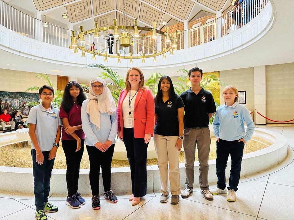 TMSA students honored at NC General Assembly for outstanding achievements