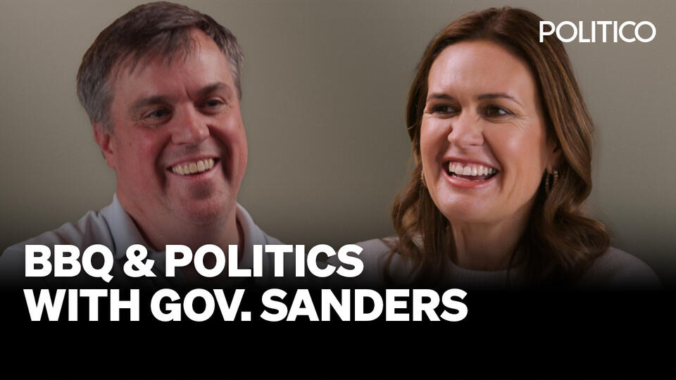 Sarah Huckabee Sanders Talks Trump and the GOP — Over a Plate of Ribs ...