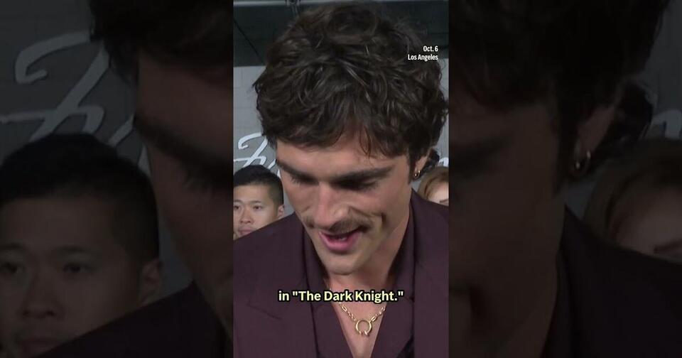 Jacob Elordi says he was inspired by Heath Ledger in 'The Dark Knight ...