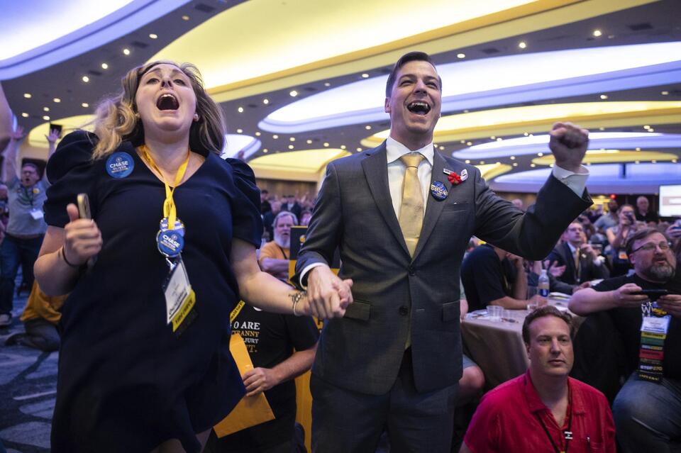 Libertarians pick Chase Oliver as presidential nominee - NewsBreak