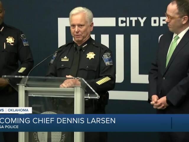 Deputy Chief Dennis Larsen named chief of Tulsa police - NewsBreak