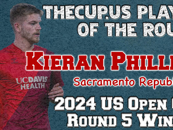 2024 US Open Cup Round of 16: Kieran Phillips of Sacramento Republic ...