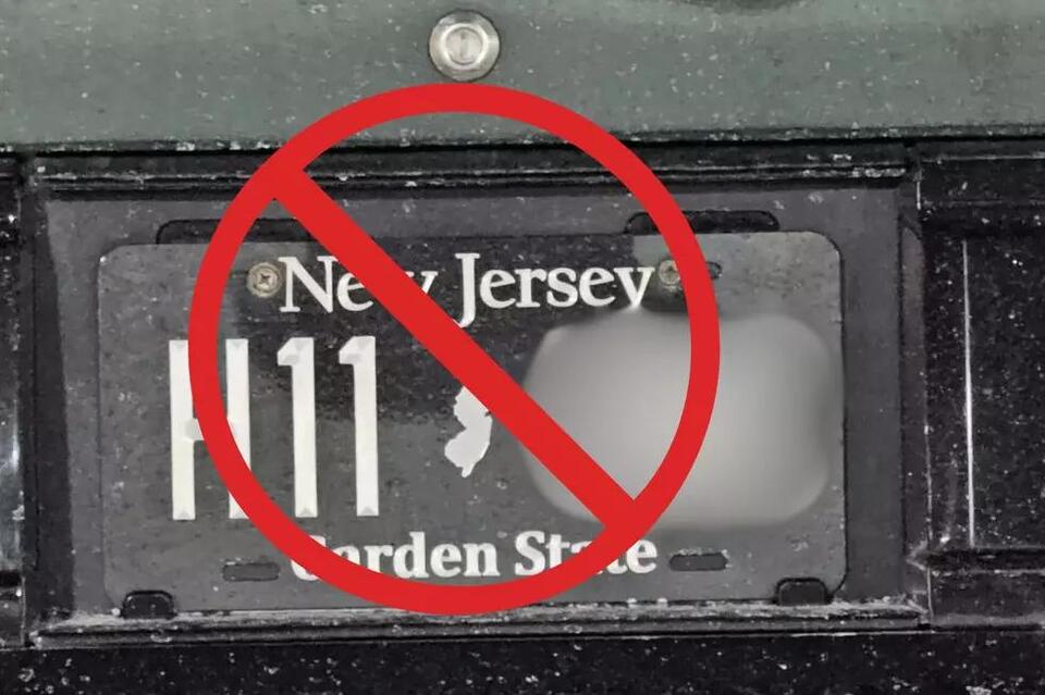 Warning: These NJ license plates are too cool — and can cost you your ...