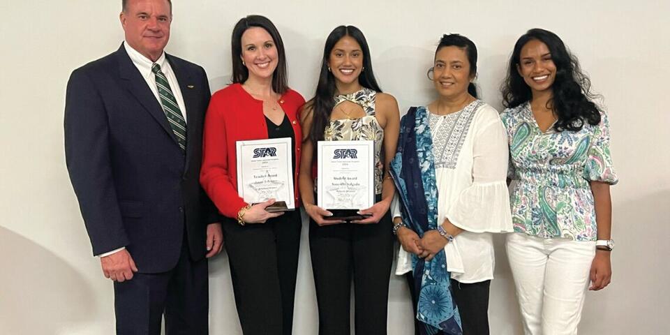 Salgado named ECI STAR Student - NewsBreak