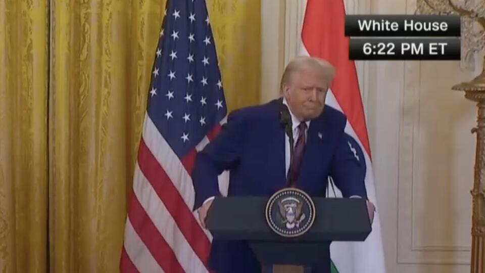 Trump Gets Annoyed at Reporter Because ‘I Can’t Understand a Word He’s ...