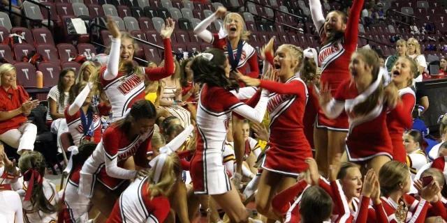 Rebel cheerleaders bring home UCA Top Banana - NewsBreak