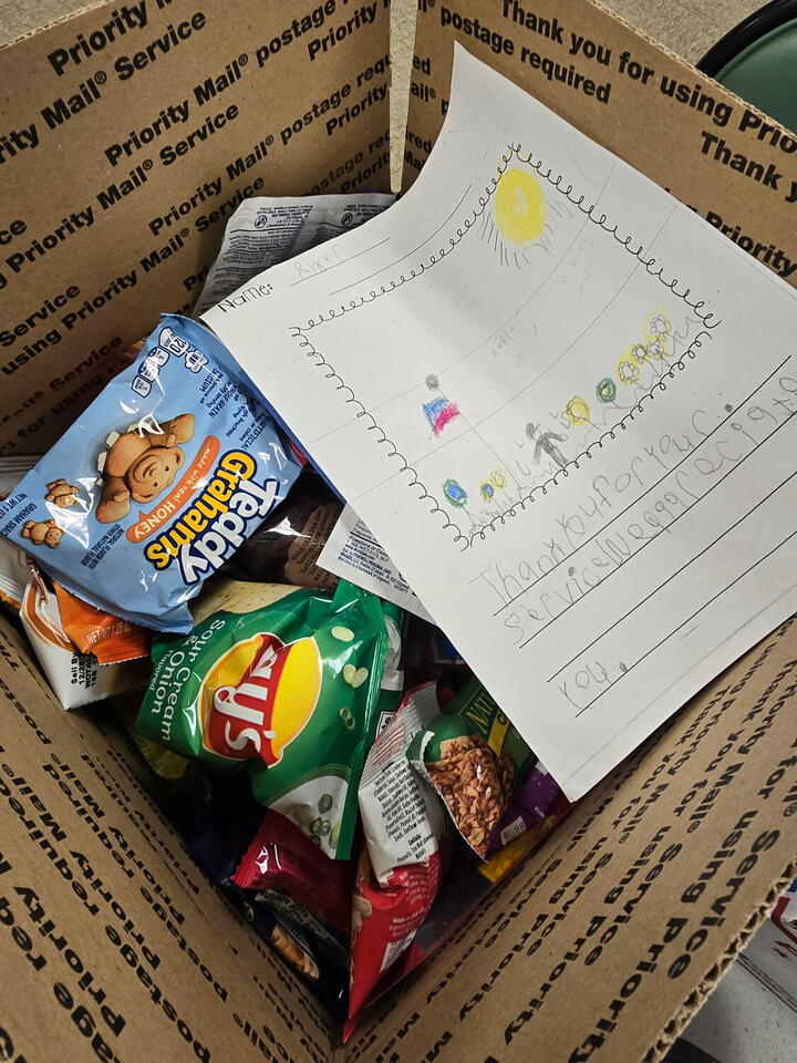 Rockingham VFW Auxiliary sending care packages to National Guard troops ...