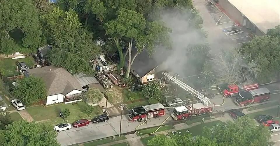 Terrell House Fire Sends Firefighter to Hospital as Neighbors Help ...