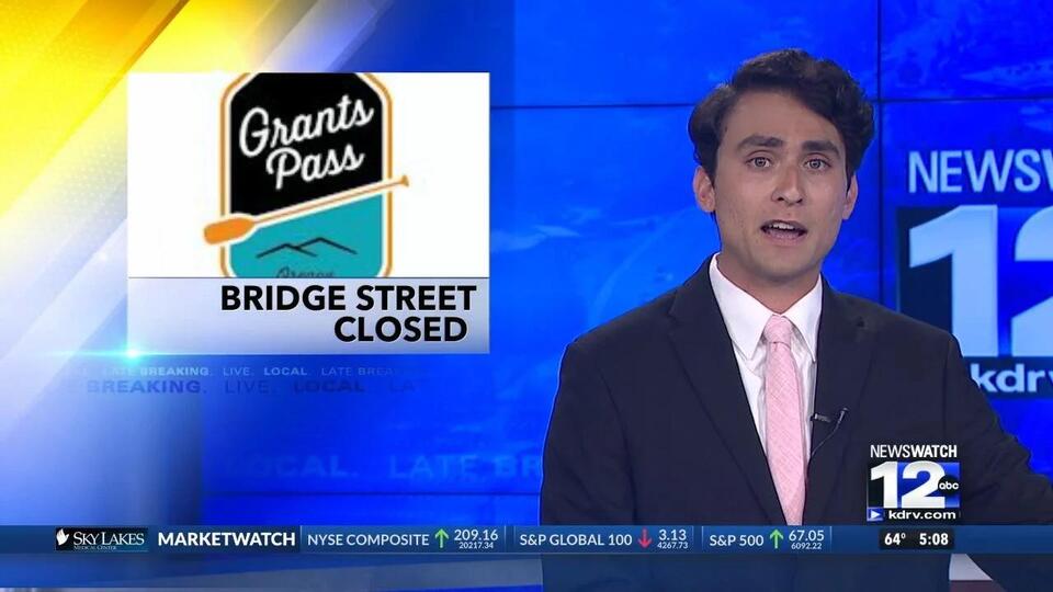 Part of Bridge St closed in Grants Pass - NewsBreak