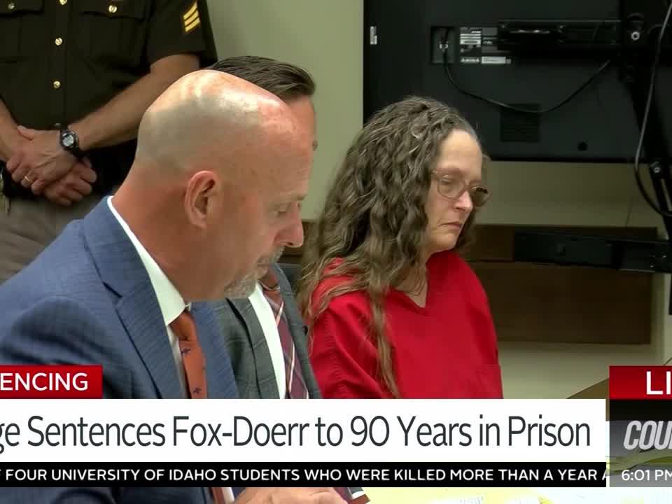 Elizabeth Fox-Doerr Sentenced to 90 Years for Husband’s Murder