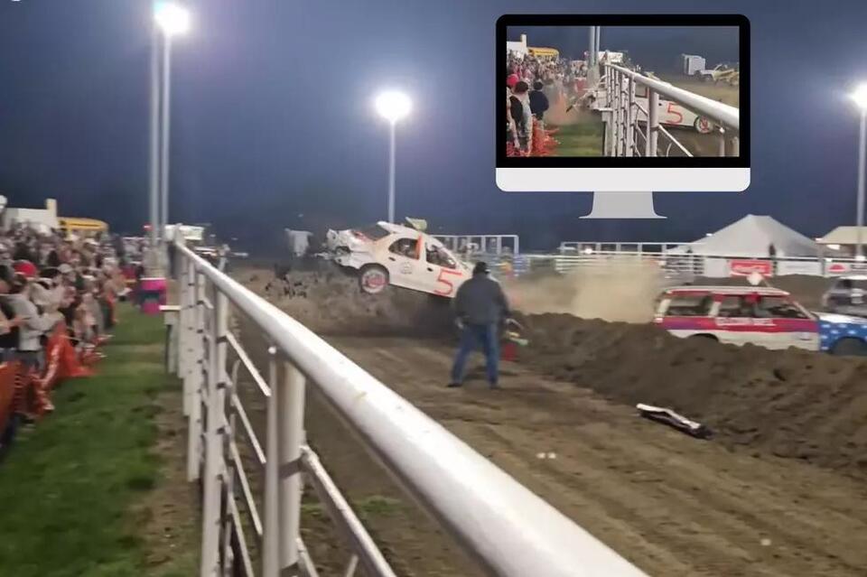 Whoa! Crazy Demolition Derby Video from Montana’s Hi Line - NewsBreak