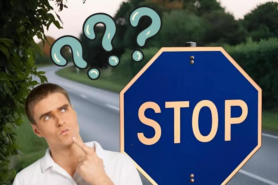 What To Do if You See a Blue Stop Sign in Washington State - NewsBreak