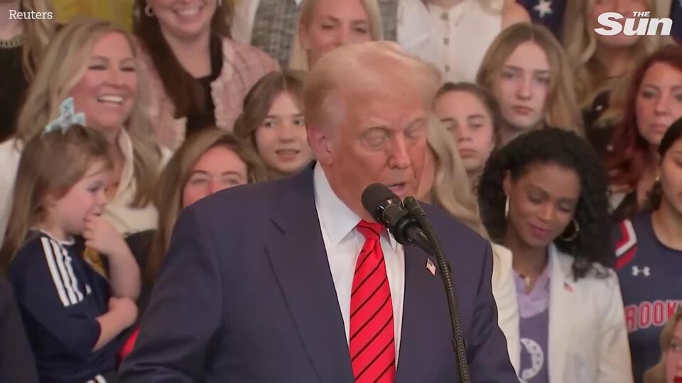 Donald Trump signs order banning transgender women from female sports ...