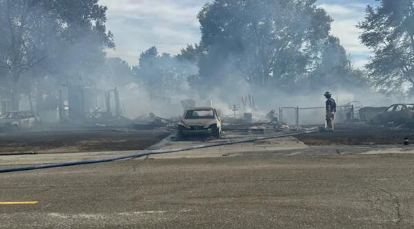 Community of Boardman recovering after fire rips through town - NewsBreak