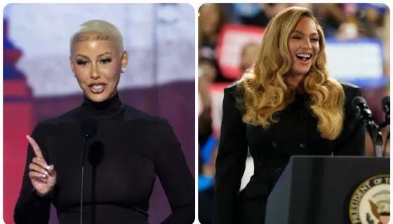 Muva MAGA Amber Rose Reacts To Beyoncé Backlash After Saying The Singer ...