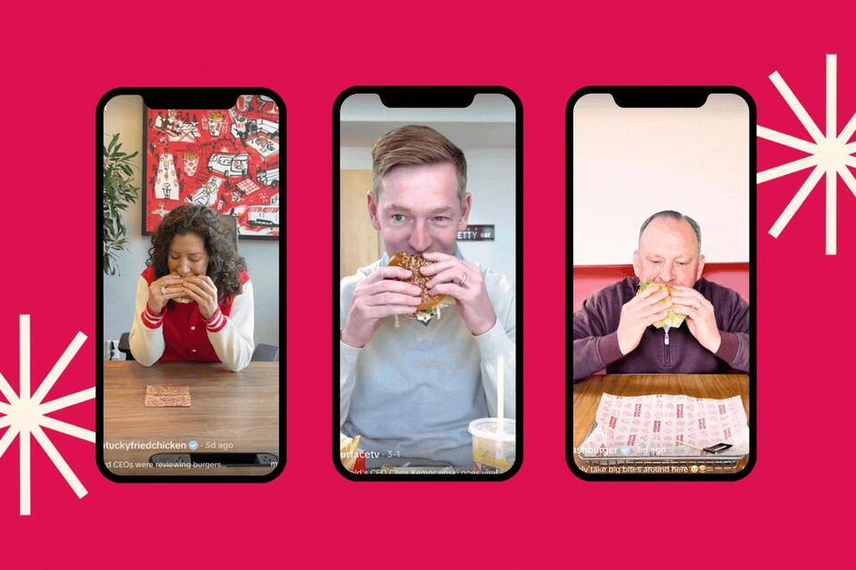 The Official Ranking Of Every Fast Food CEO’s Hamburger Bite - NewsBreak