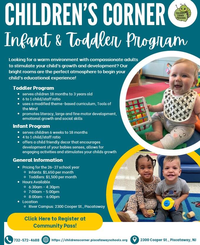 Preschool sign-ups open for infants and toddlers - NewsBreak