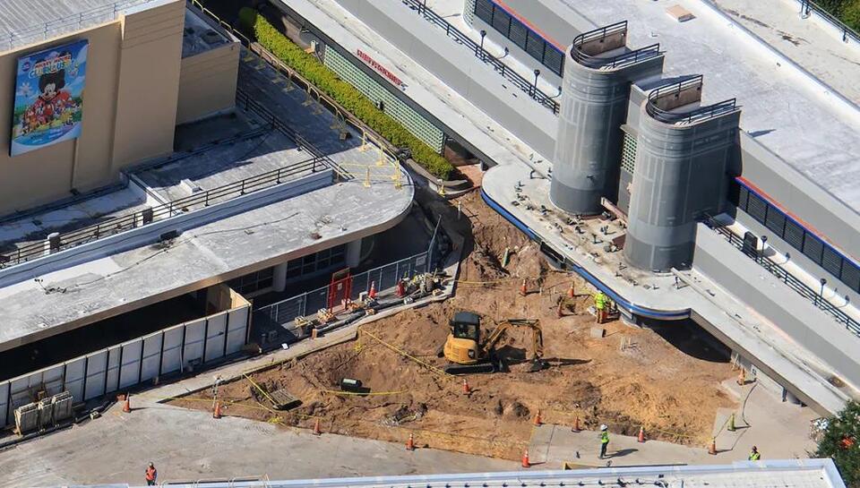 New Aerial Photos Show Construction Progress of The Magic of Disney ...
