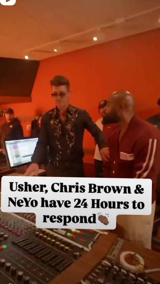 Robin Thicke previews his new music!!! - NewsBreak